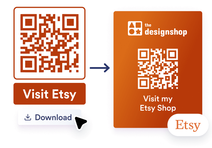 QR codes for Etsy